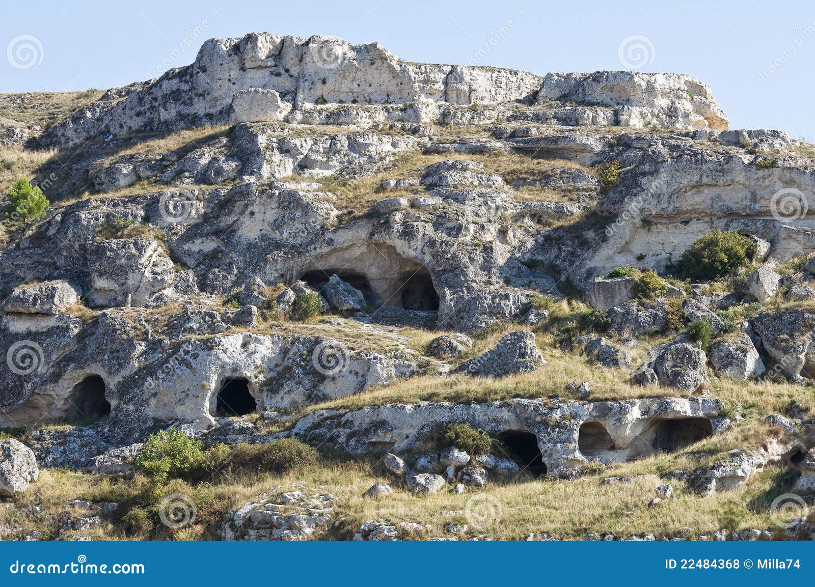 Sassi De Matera. Basilicata. Italia. Foto de archivo - Imagen de historia, turismo: 22484368