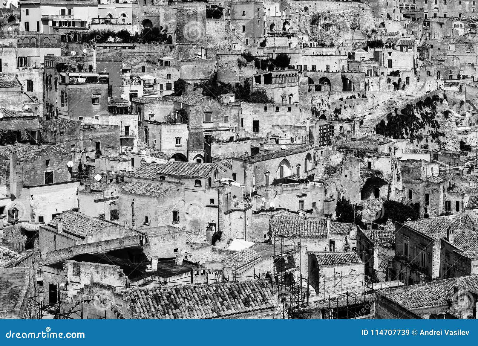 Sassi Di Matera Old Cave House In Italian Ancient Cave Town Stock Image Image Of History