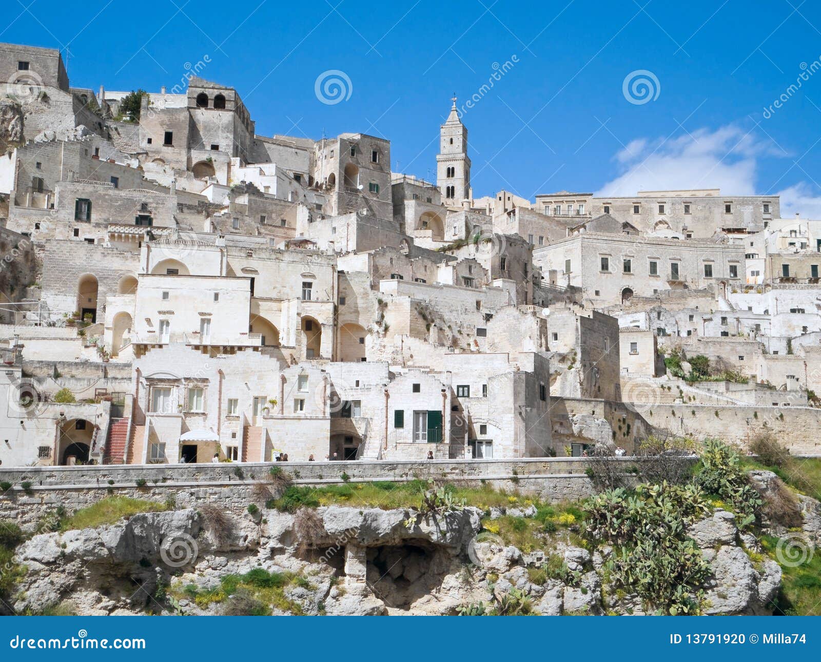 Sassi of Matera. Basilicata Stock Photo - Image of center, natural ...