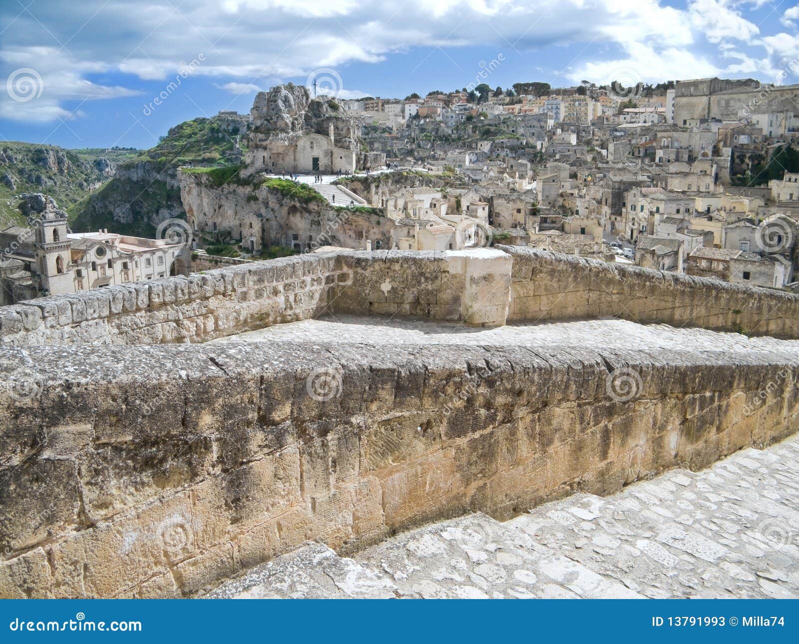 Sassi of Matera. Basilicata Stock Image - Image of basilicata, dwelling ...