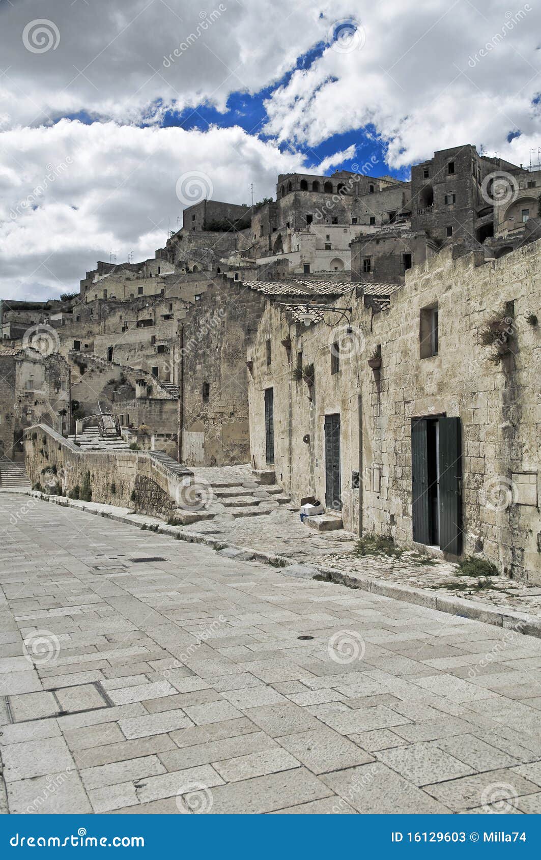 Sassi of Matera. Basilicata Stock Image - Image of house ...