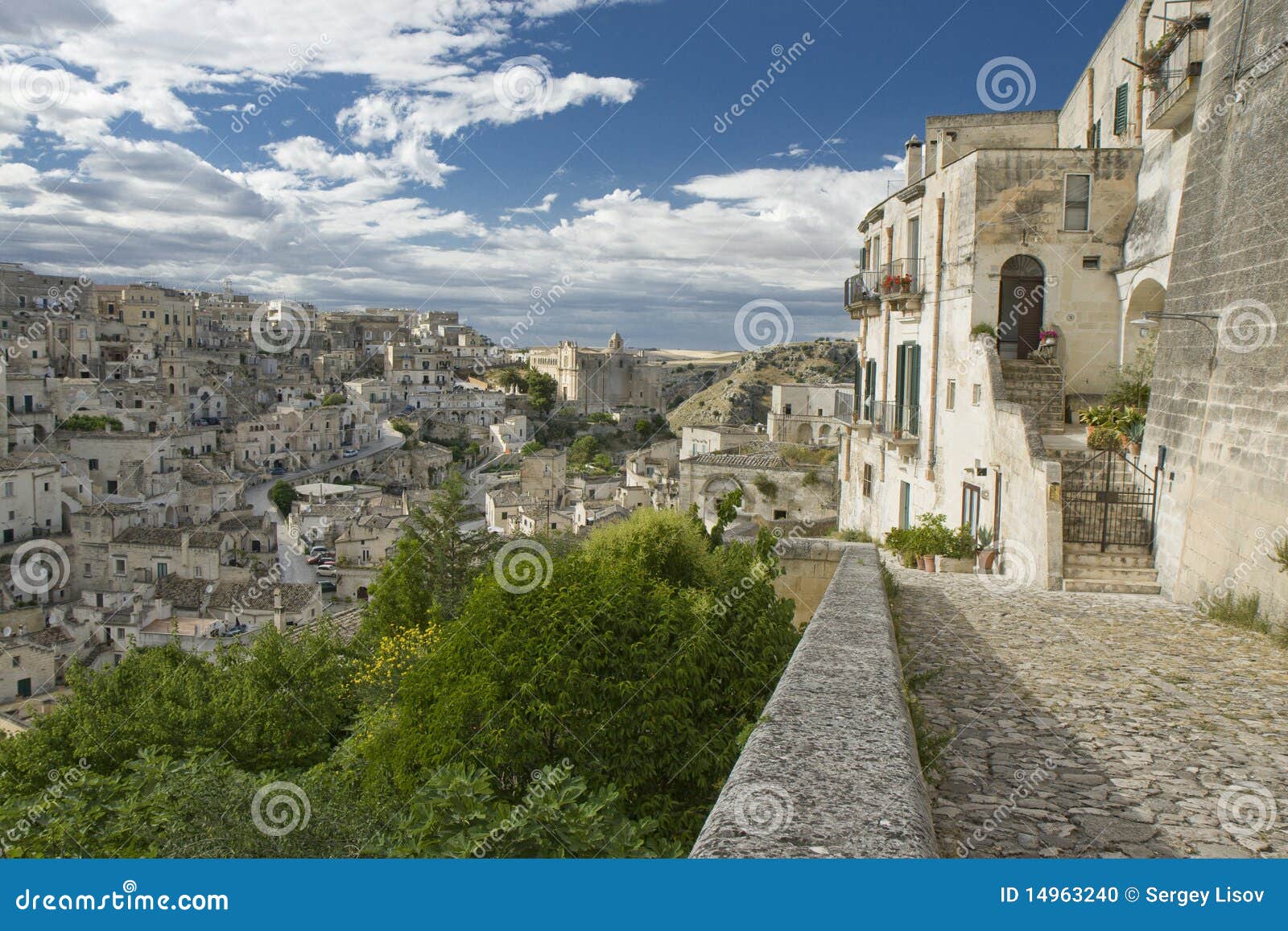 The Sassi of Matera, South Italy. Stock Photo - Image of artistic ...