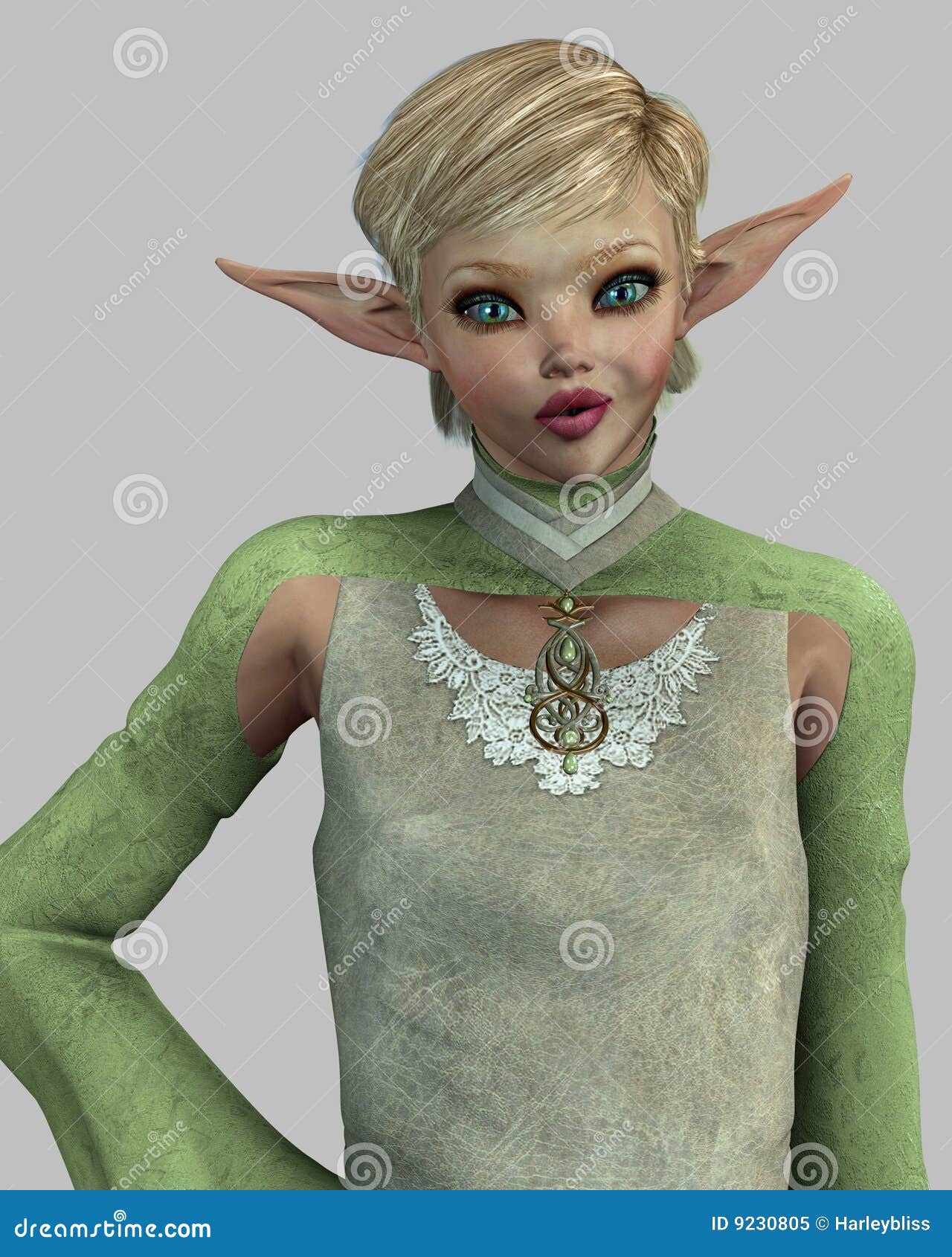 Sassy Elf stock illustration. Illustration of cute, mint - 9230805