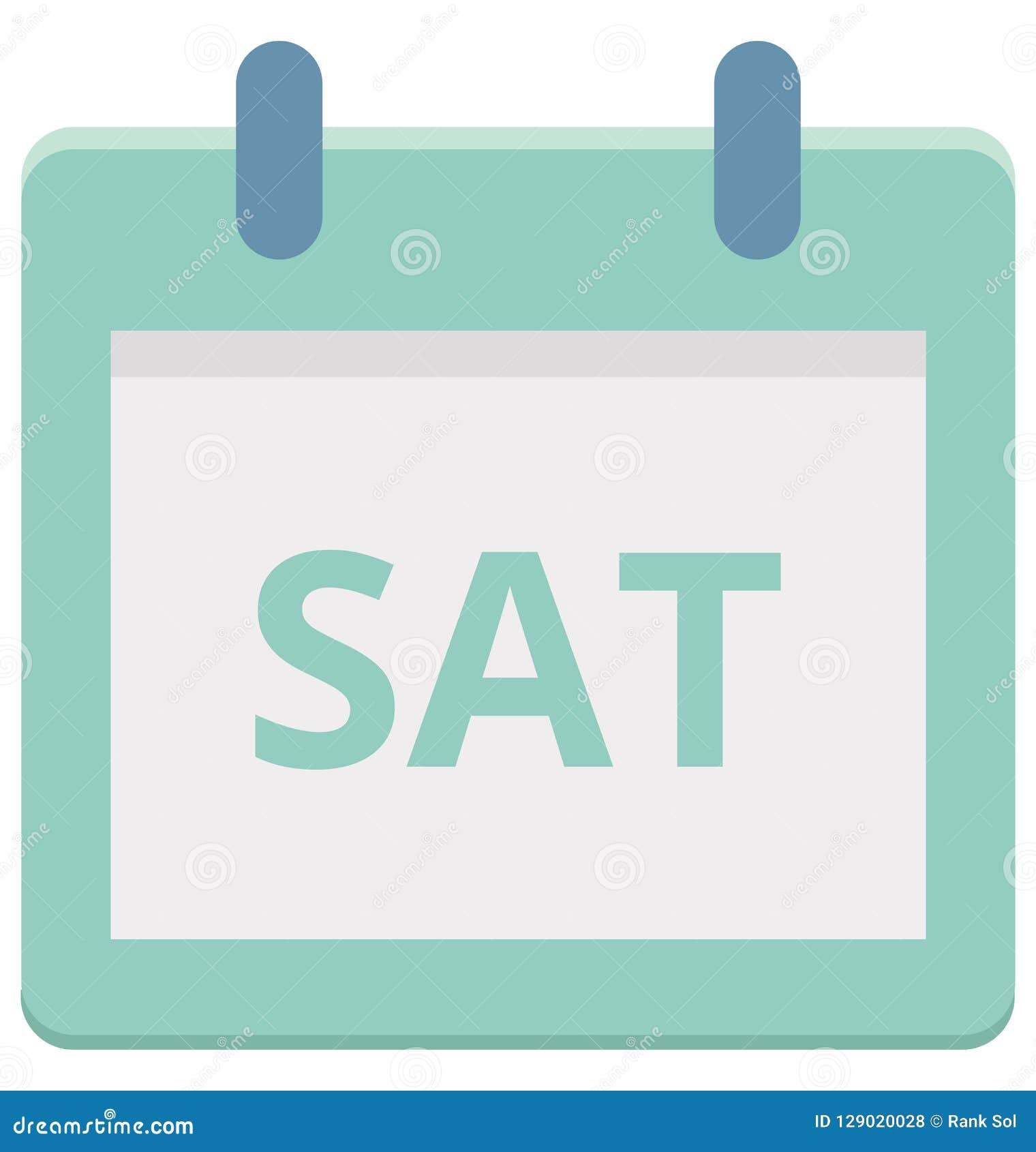 Sat, Saturday Special Event Day Vector Icon that Can Be Easily Modified ...