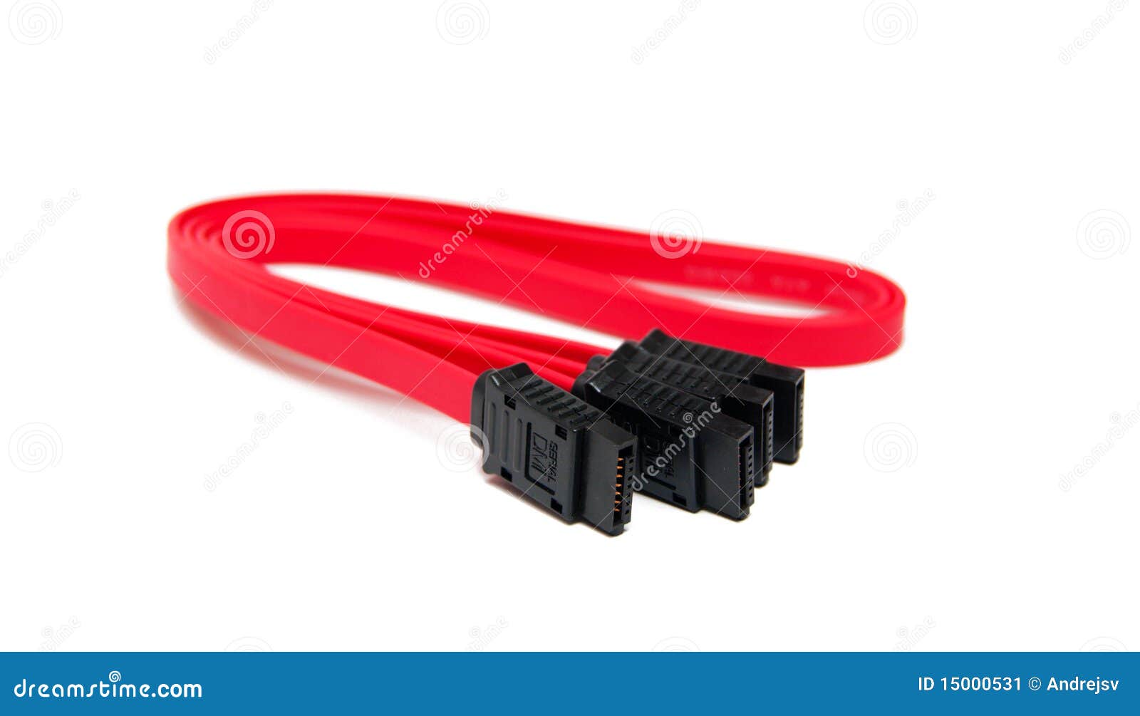 Sata cable stock image. Image of computer, equipment - 15000531