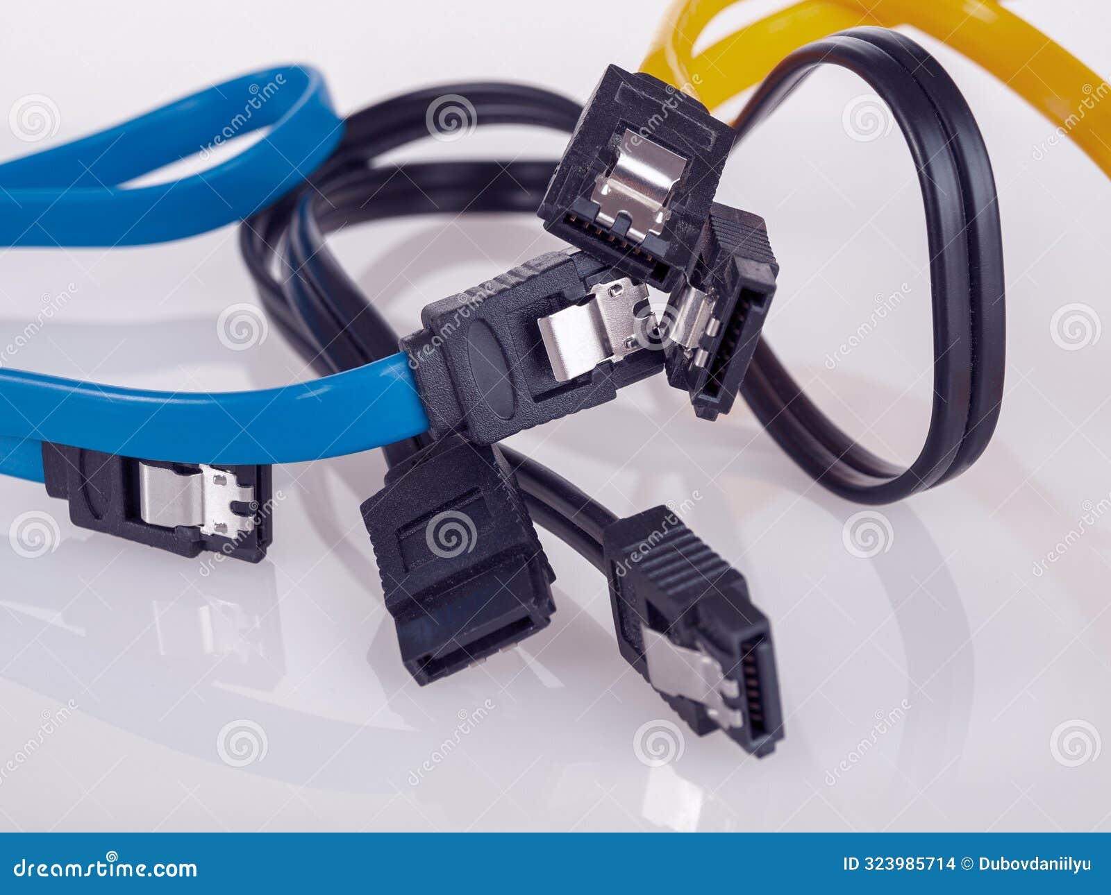 Connecting A Hard Disk In A Laptop Via The SATA Connector, Replacing ...