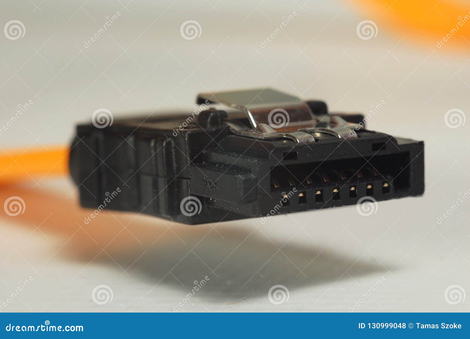 RED SATA HDD Peripheral Connector Quad Stock Photography ...