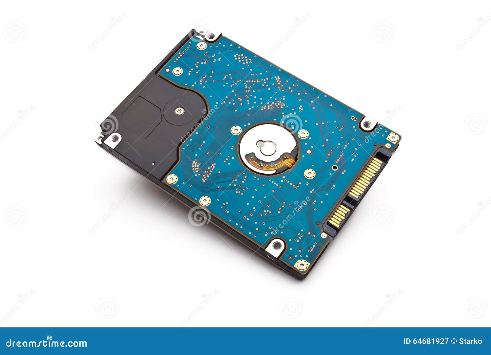 SATA Hard Disk stock image. Image of drive, high, disk - 64681927