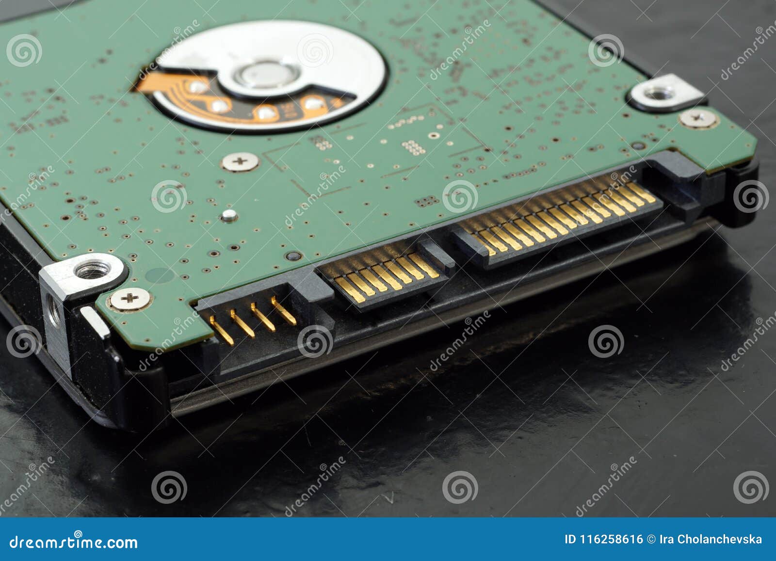 SATA hard disk drive stock photo. Image of drive, backgrounds - 116258616