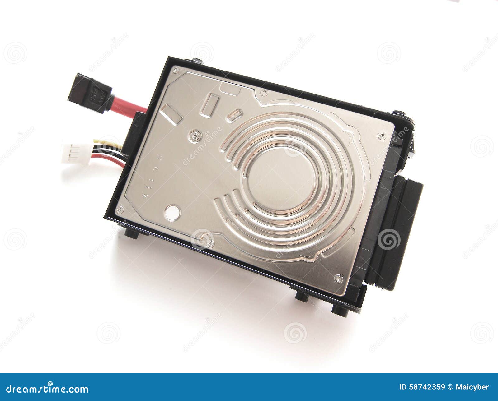 SATA Hard disk, Hard Drive stock image. Image of magnetic - 58742359