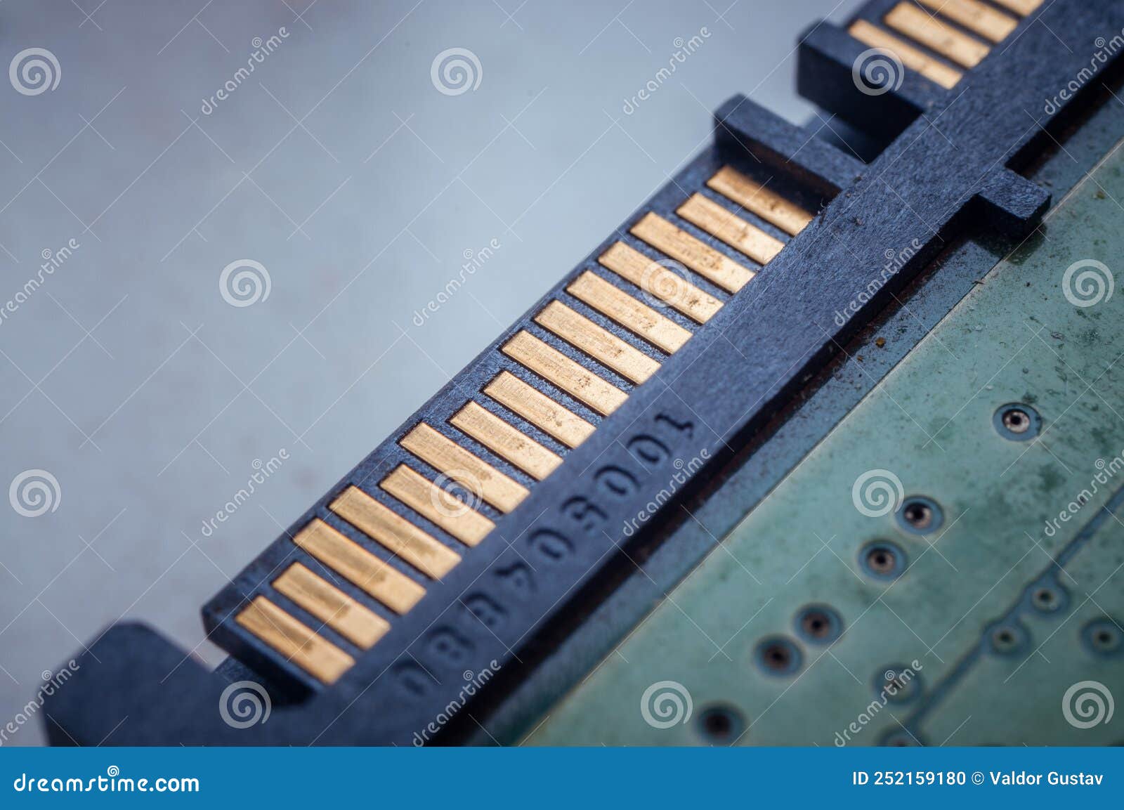 SATA Ports On Motherboard Stock Photography | CartoonDealer.com #64131260