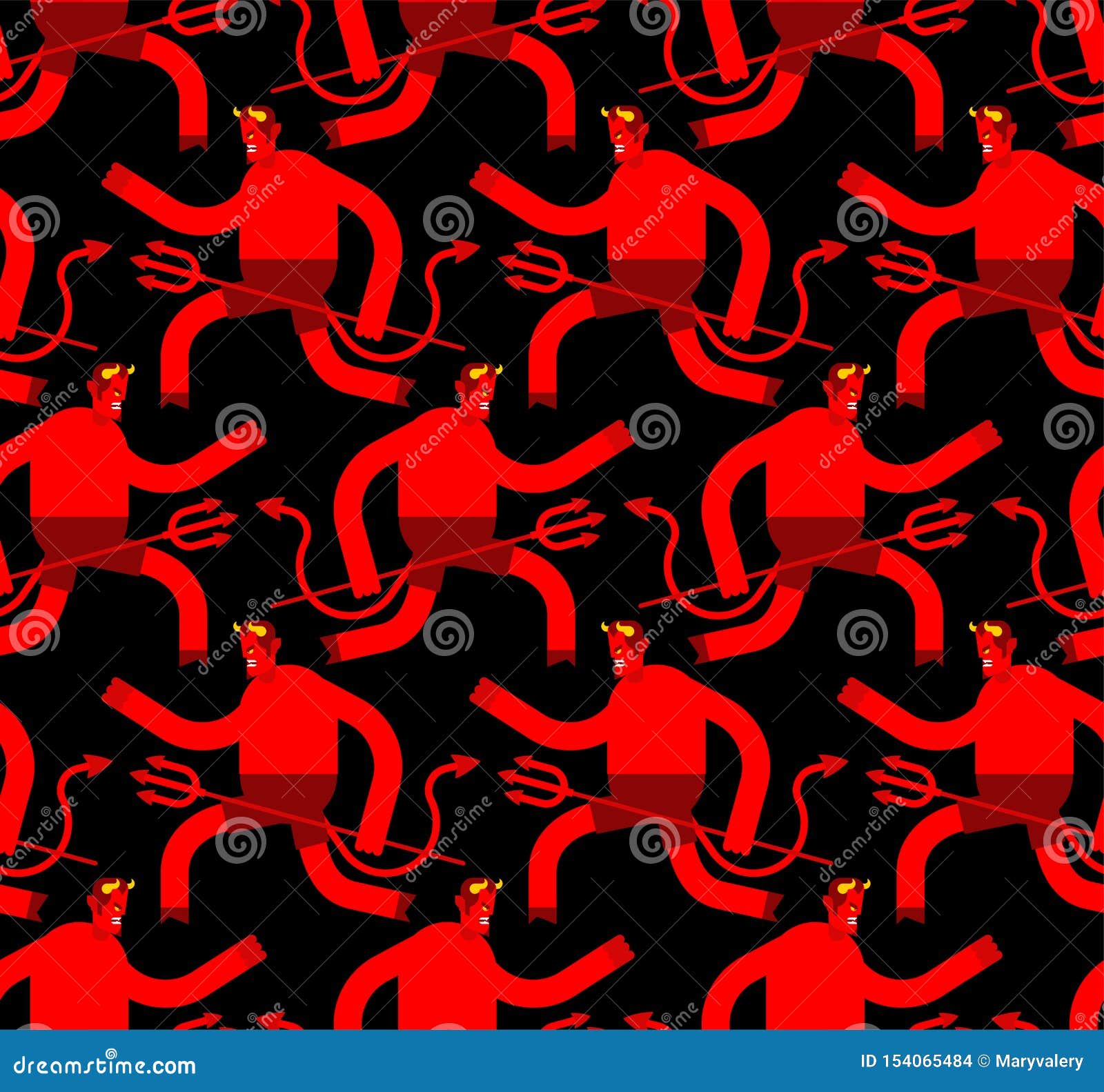 Devil With Background Royalty-Free Stock Image | CartoonDealer.com #5402782