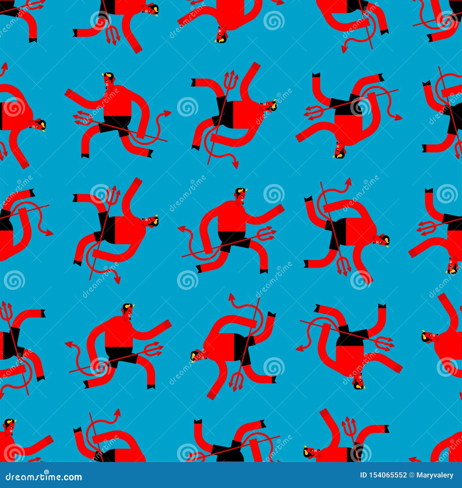 Devil With Background Royalty-Free Stock Image | CartoonDealer.com #5402782