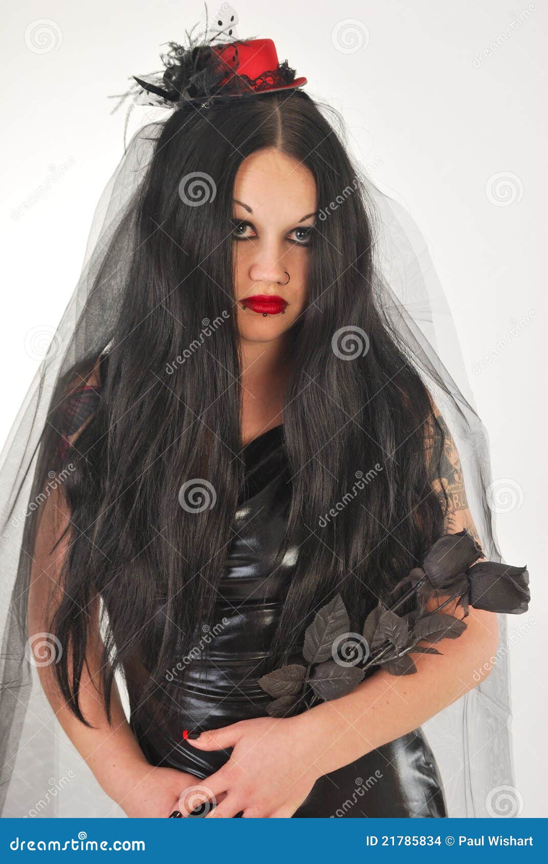 Satans Bride stock photo. Image of halloween, girl, woman - 21785834
