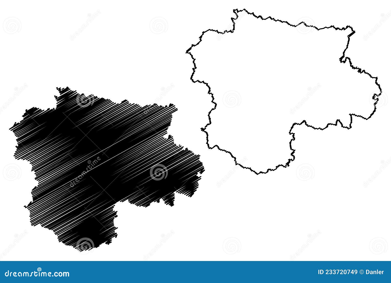 Satara District Maharashtra State, Pune Division, Republic of India Map ...