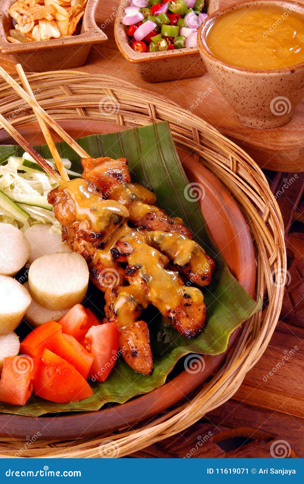 Satay stock image. Image of peanut, culinary, satay, oriental - 11619071
