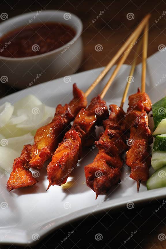 Satay stock photo. Image of powder, tasty, yummy, delicious - 16684040
