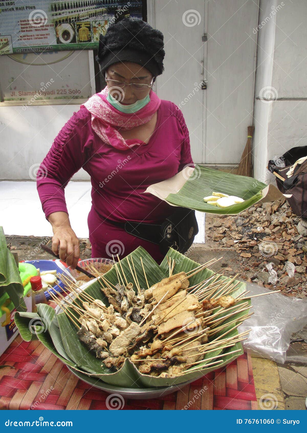 Satay editorial image. Image of city, indonesia, java - 76761060