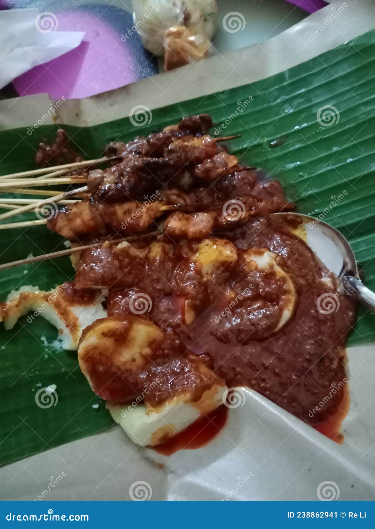 Sate from indonesia stock image. Image of kaltim, sate - 238862941