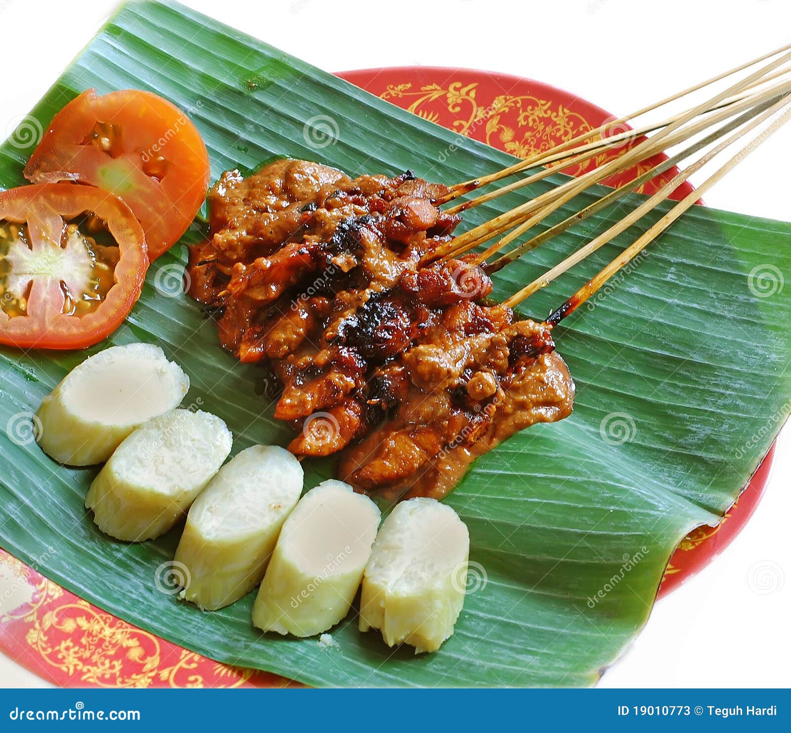 Sate Indonesian Legendary Food Stock Image - Image of chicken, meat ...