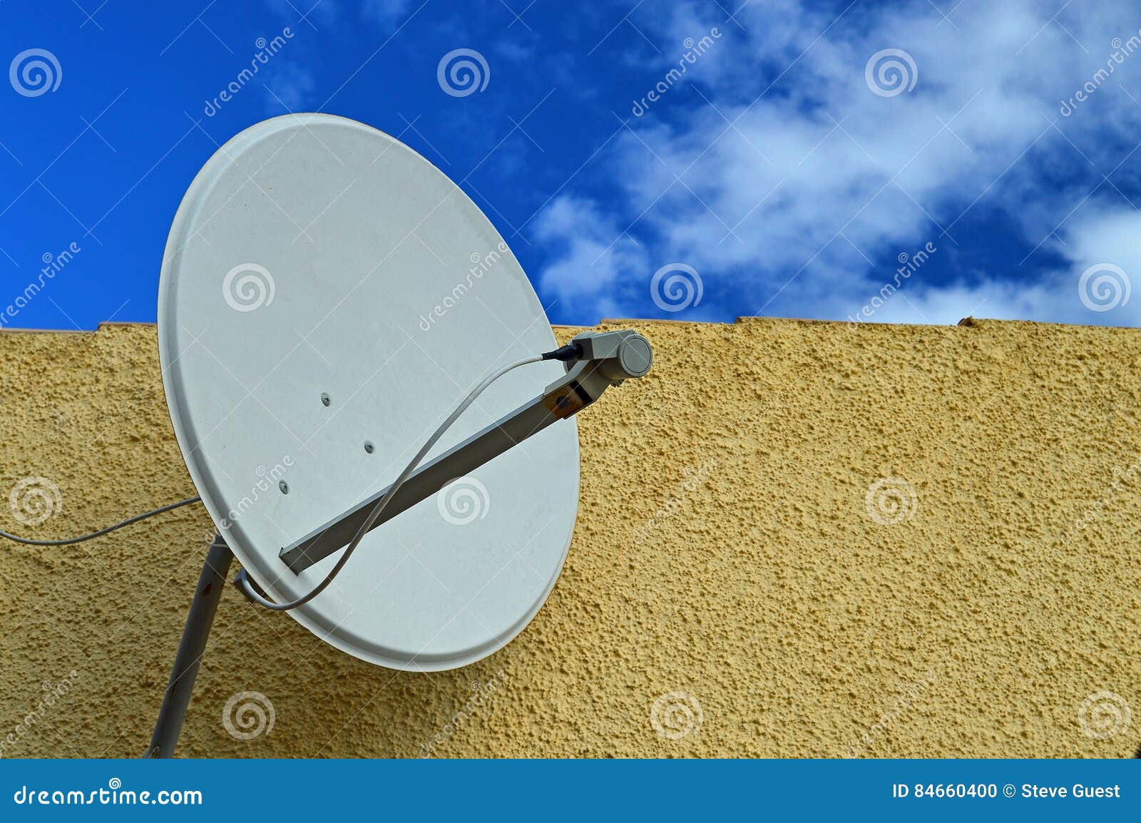 Satellite Dish stock photo. Image of receiver, electronics - 84660400