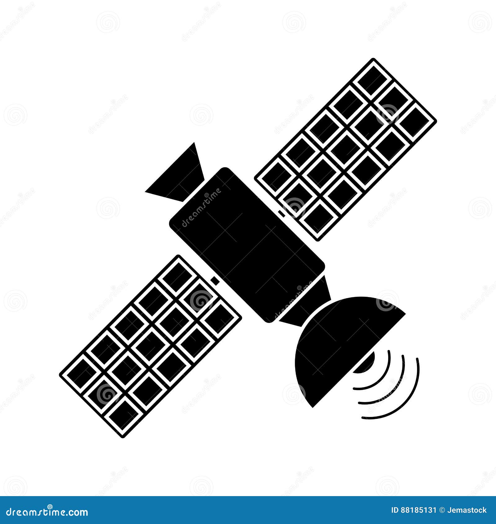 Antenna, Communication, Television, Internet. Banner, Illustration With ...