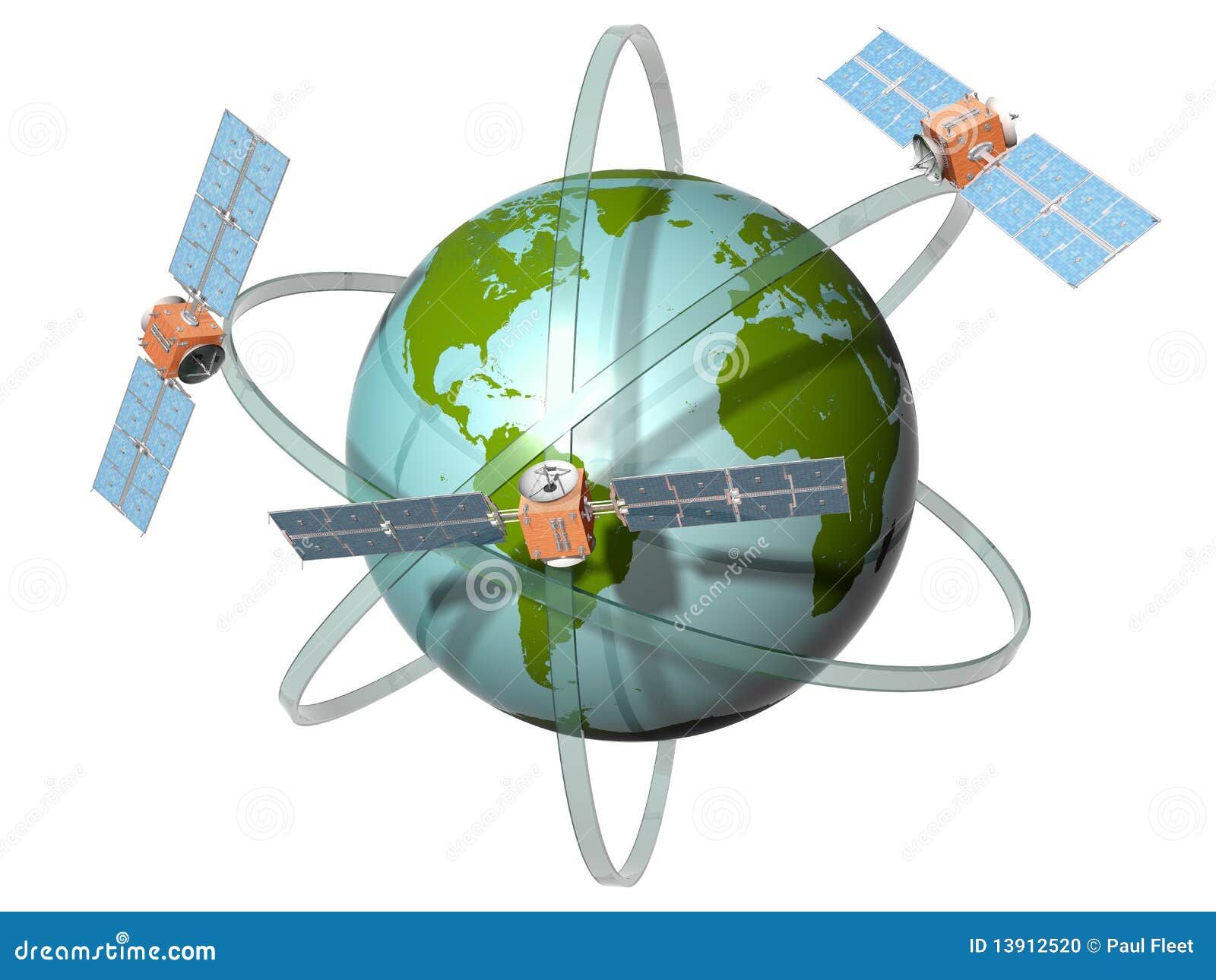 Satellite communication stock illustration. Illustration of data - 13912520