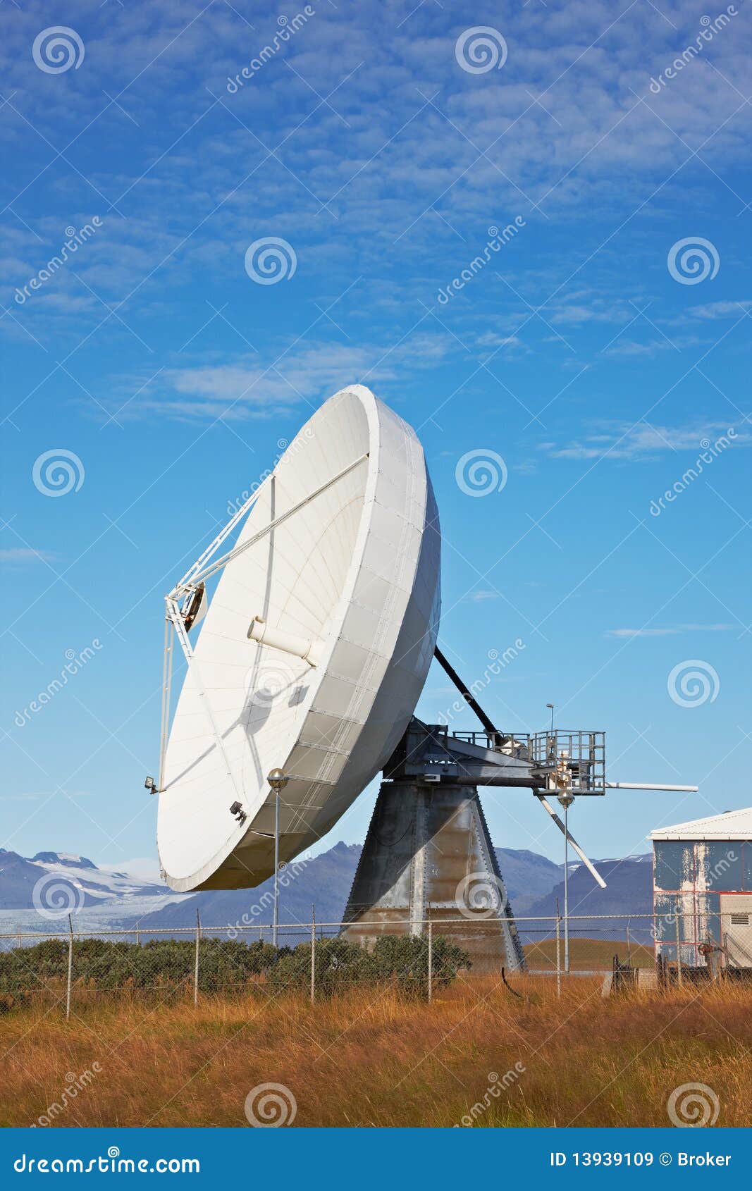 Satellite Communications Dish Stock Image - Image of airwaves, iceland ...