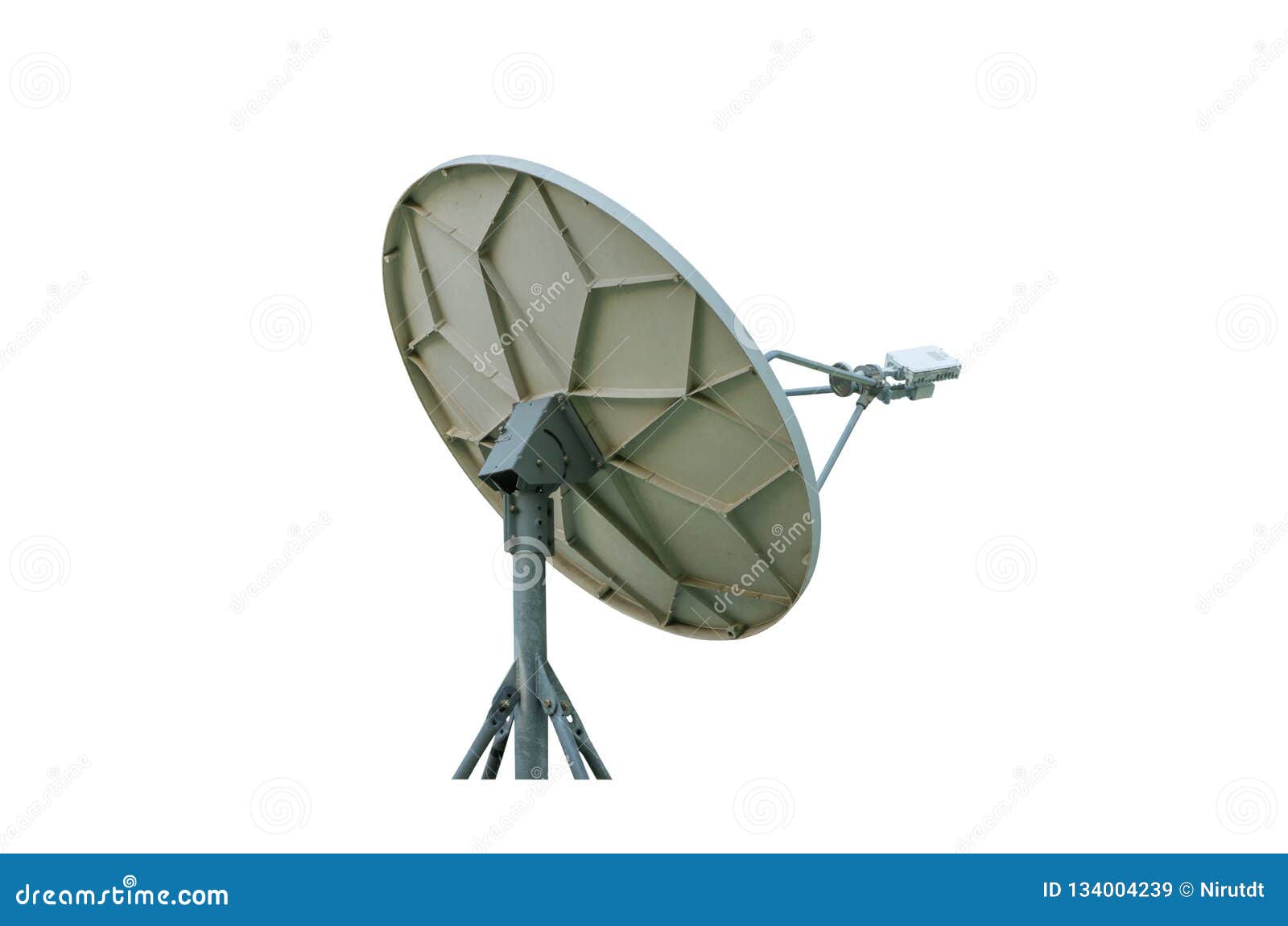 Satellite Communications Dishes Stock Image - Image of link, radiation ...