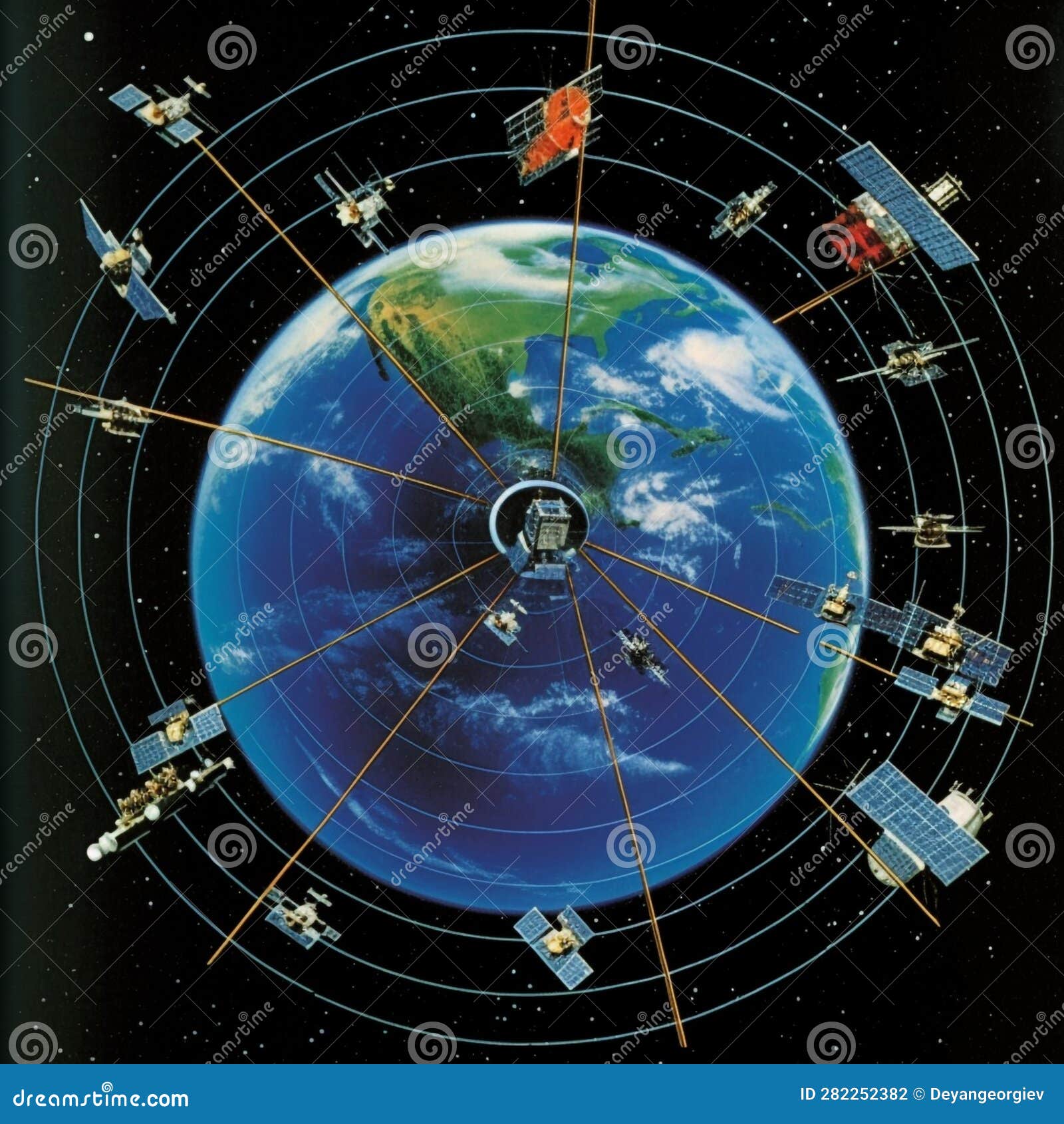Satellite Communications. Sphere of Technology: Human-Made Object in ...