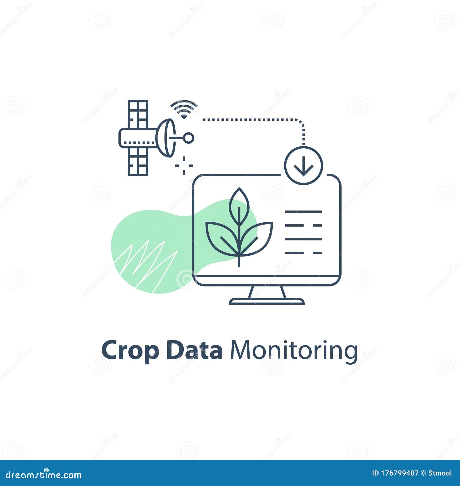 Crop Data Report, Soil Condition Control, Yield Estimation Chart, Smart ...