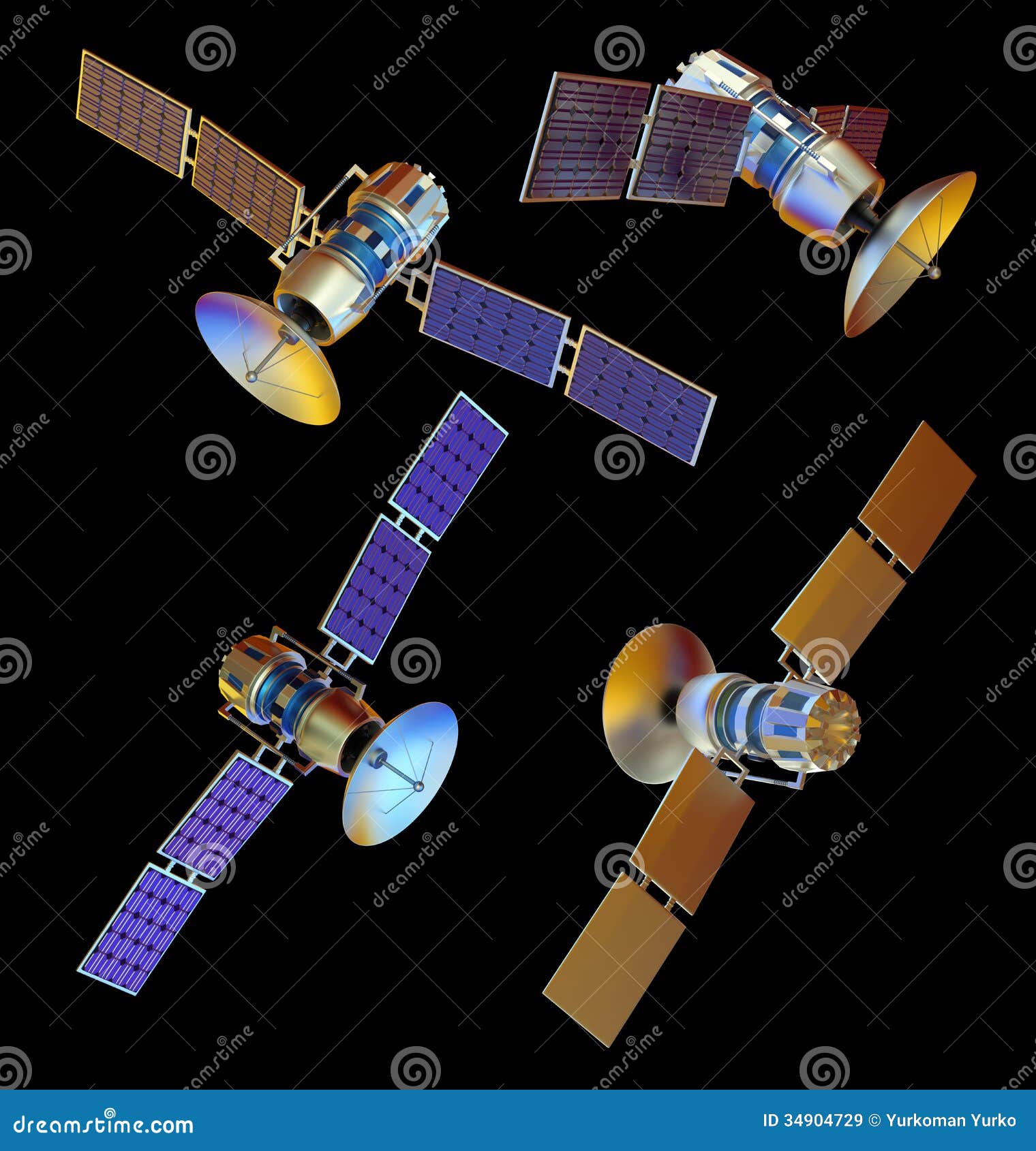 Satellite stock image. Image of equipment, connection - 34904729
