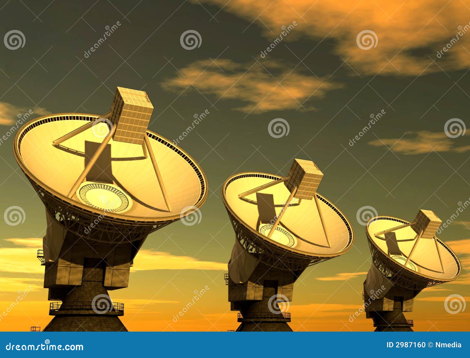 Satellite Dish 2 stock photo. Image of television, hitech - 2987160