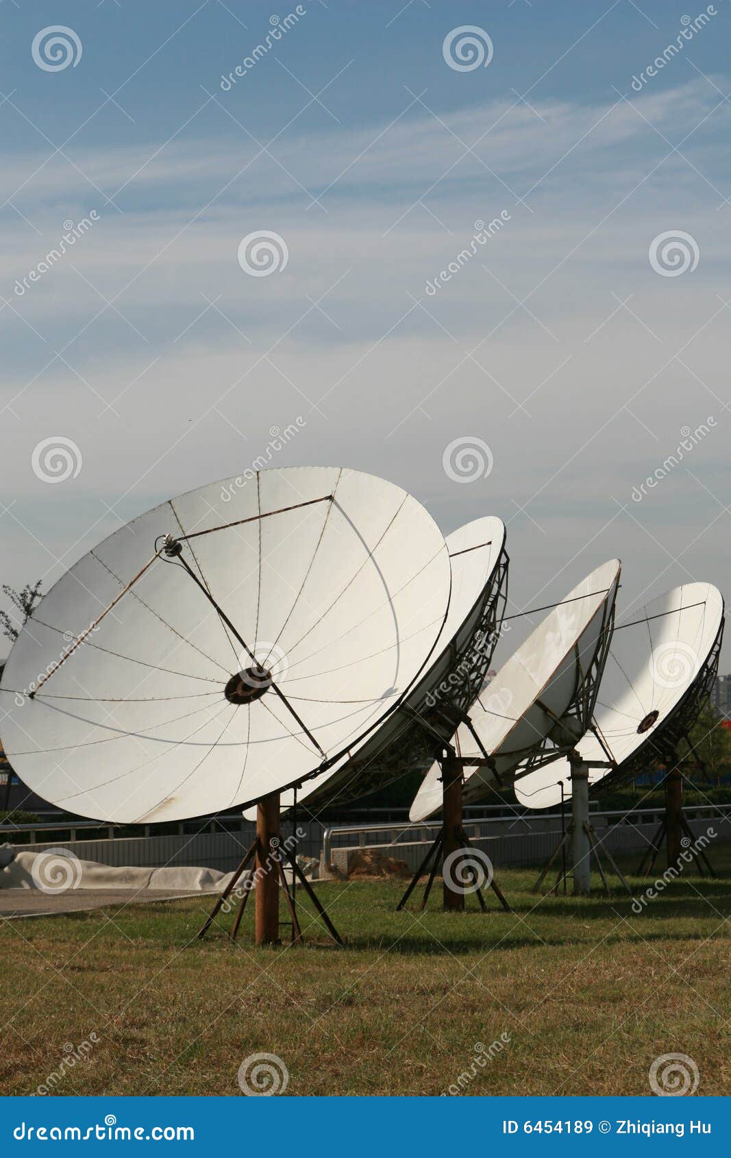 Satellite dish stock image. Image of listening, tower - 6454189