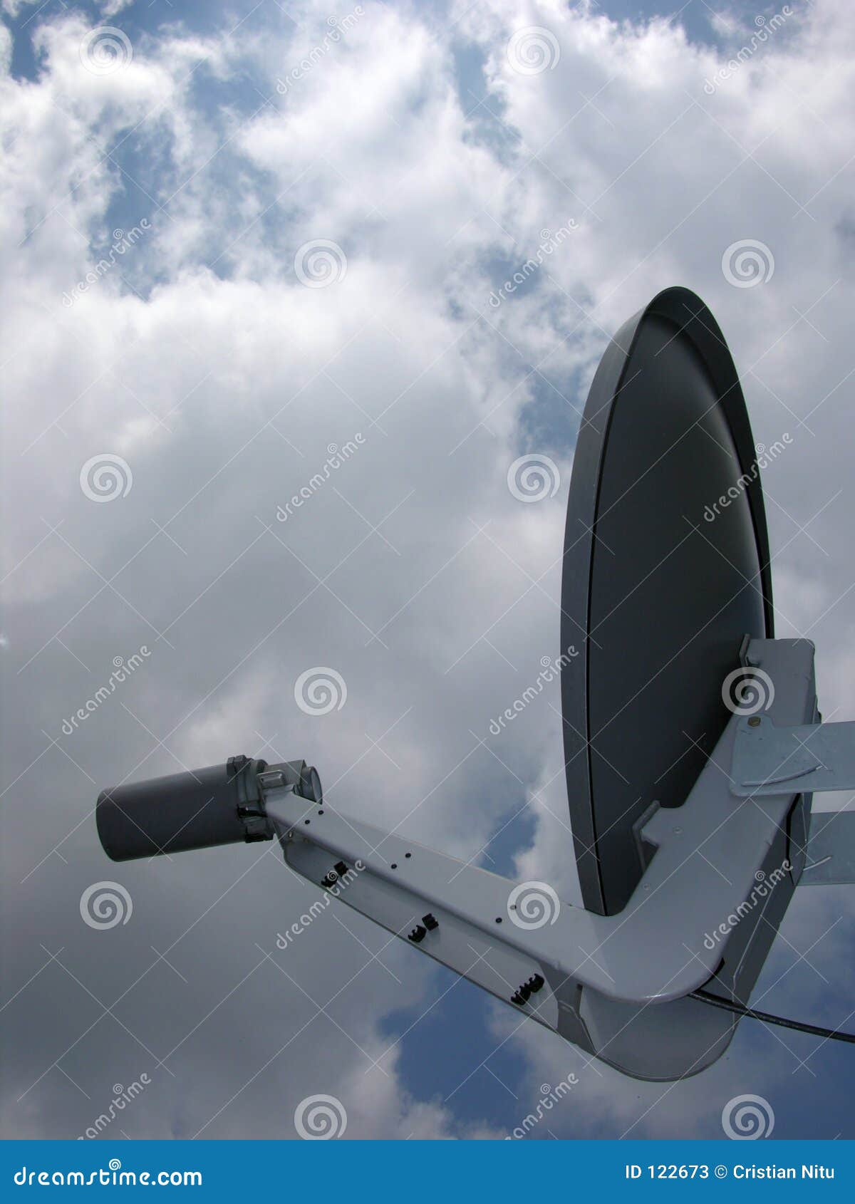 Satellite Dish Antenna stock image. Image of connection - 122673
