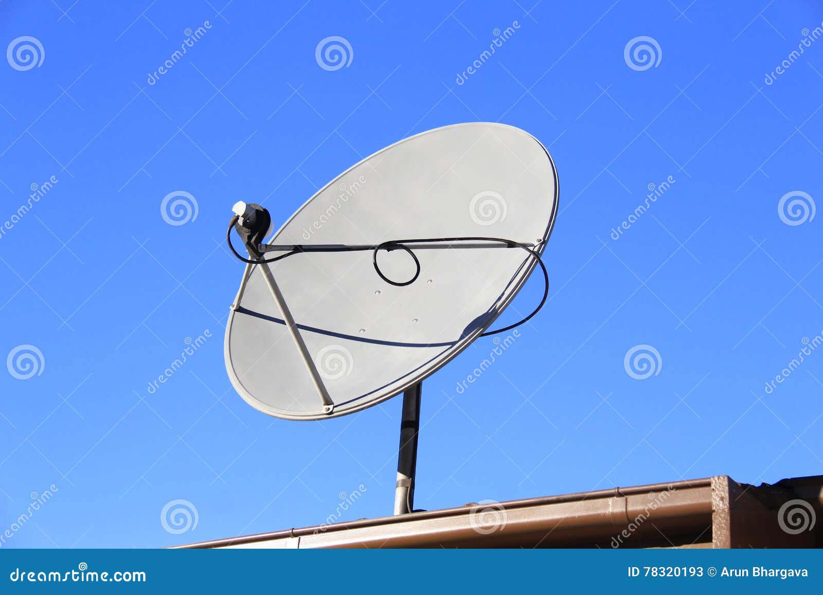 Satellite dish Antenna stock image. Image of house, receiver - 78320193