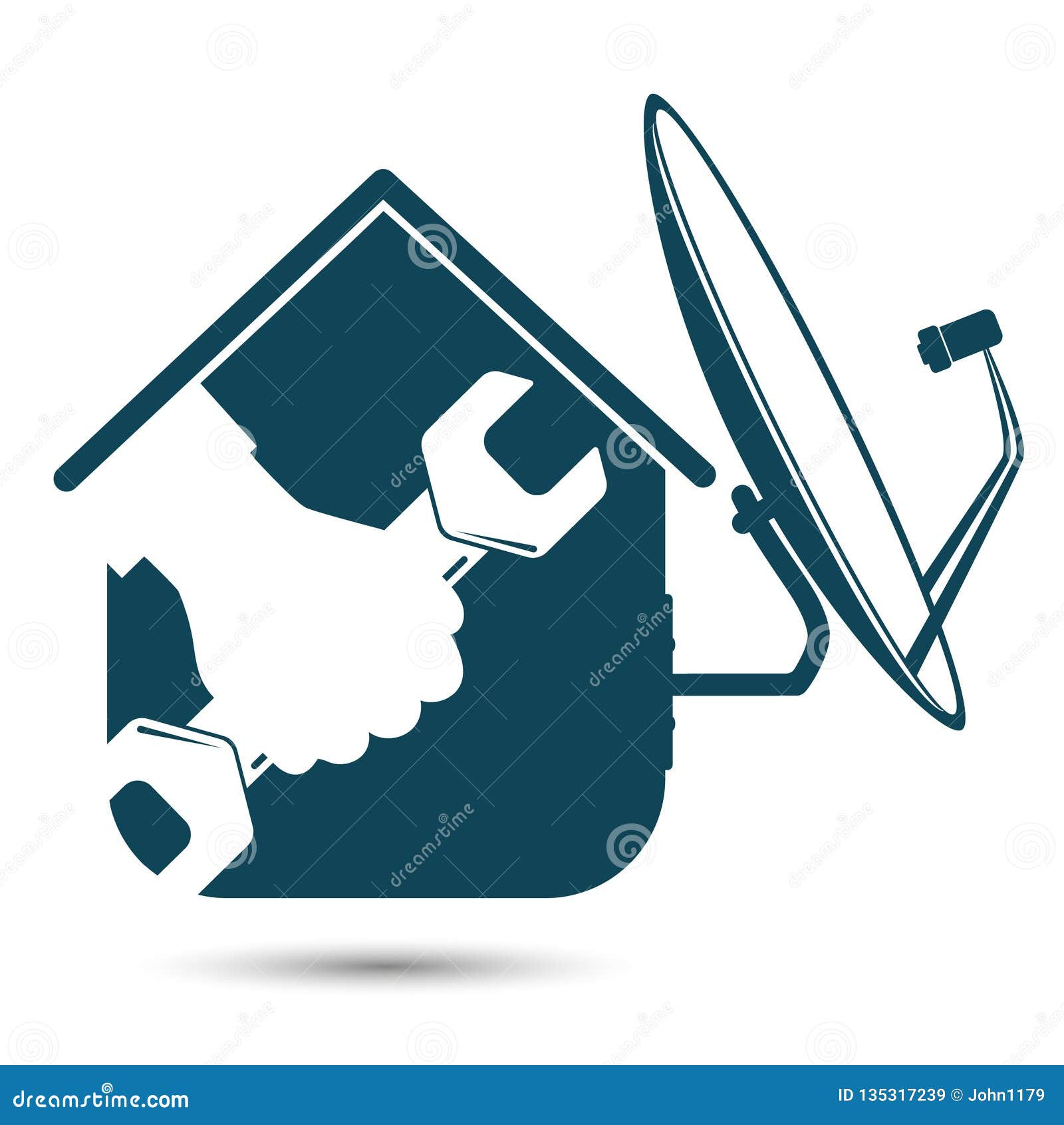 Dish Installation Stock Illustrations – 79 Dish Installation Stock ...