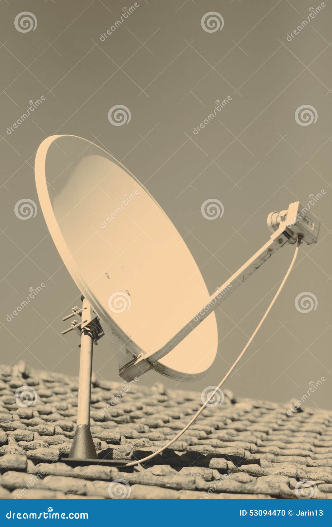 Satellite dish stock photo. Image of parabolic, channel - 53094470