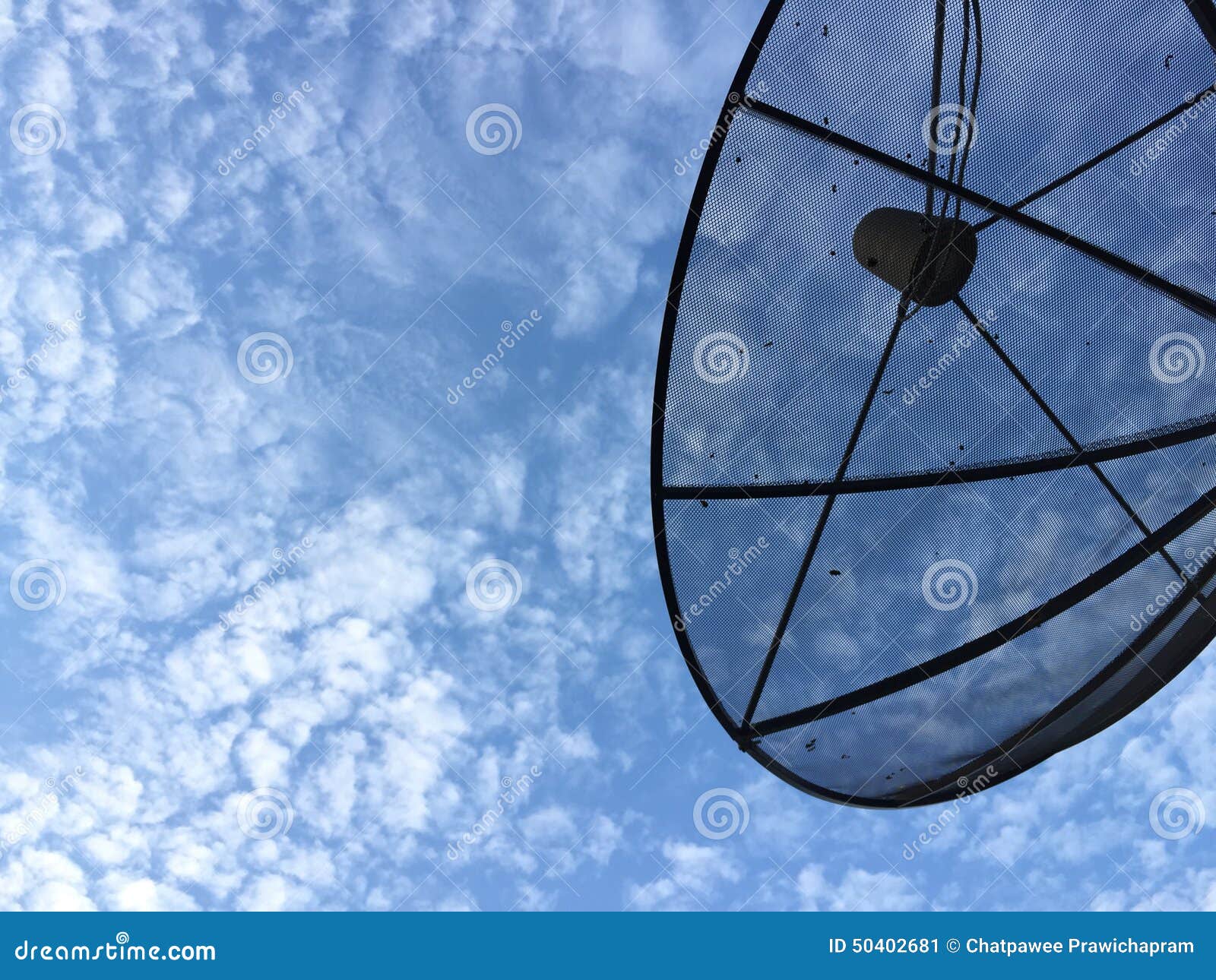 Satellite dish stock image. Image of technology, atmosphere - 50402681