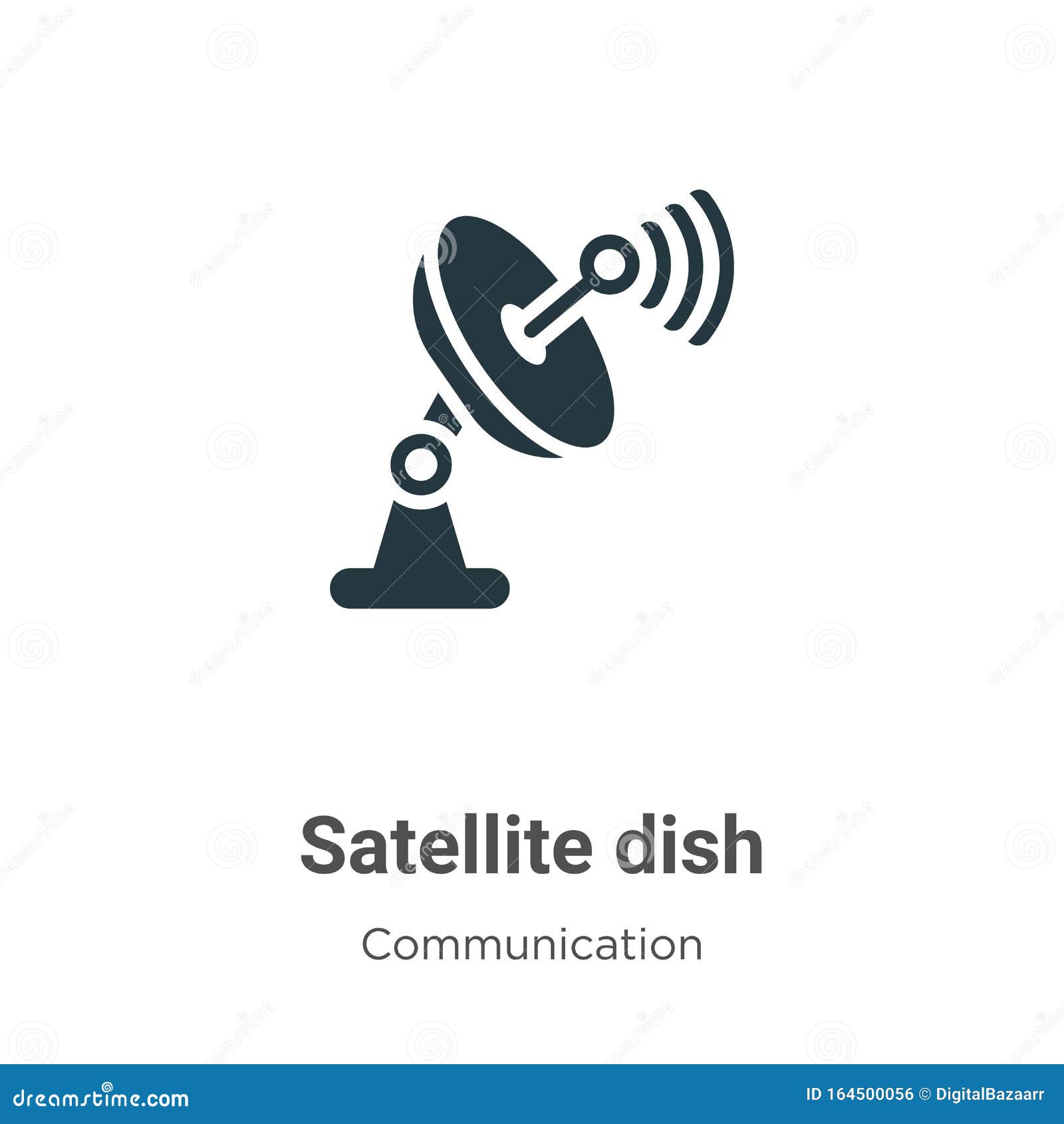 Satellite Dish Symbol Stock Illustrations – 11,003 Satellite Dish ...