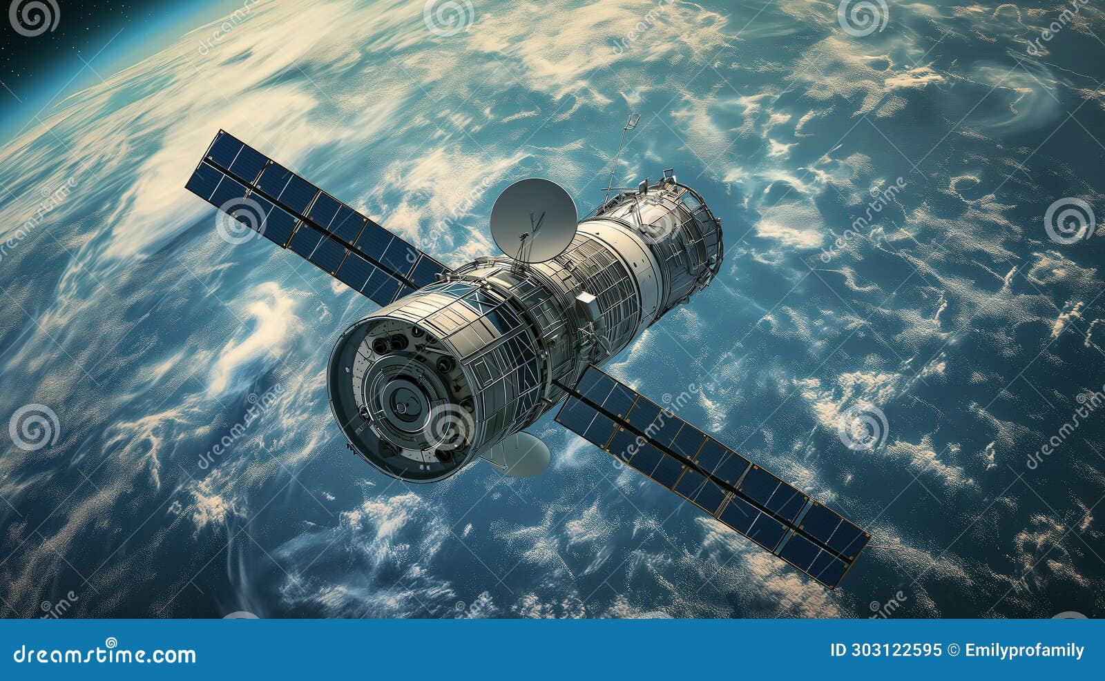 Satellite is Earth S Ambassador in Space Facilitating Communication and ...