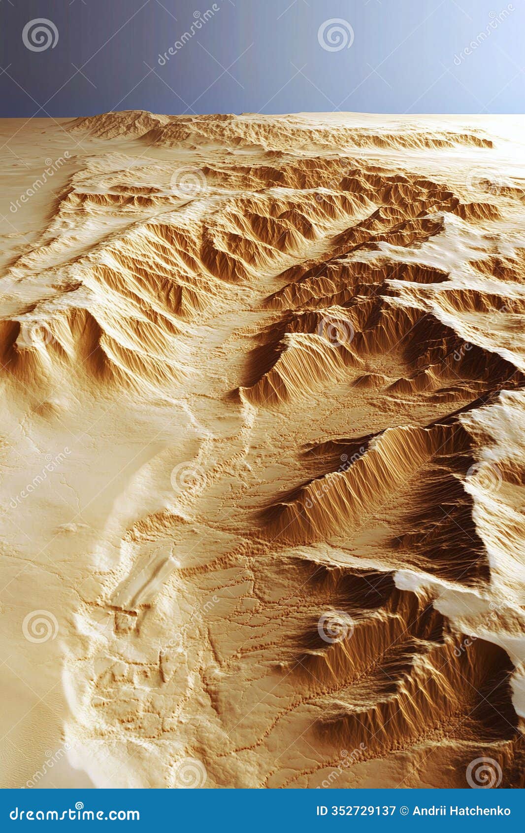 Elevation Plateau Mountains Landscape Royalty-Free Cartoon ...