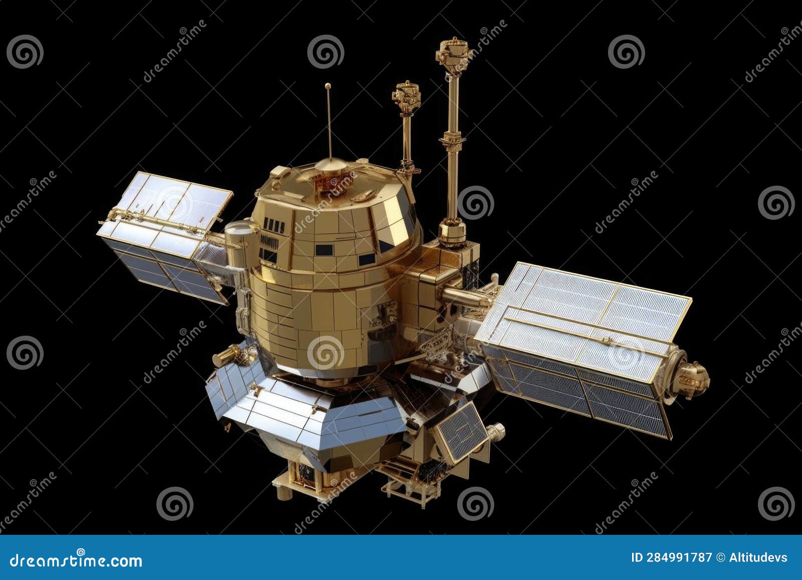 Satellite with Modular Design for Easy Upgrades and Maintenance Stock ...
