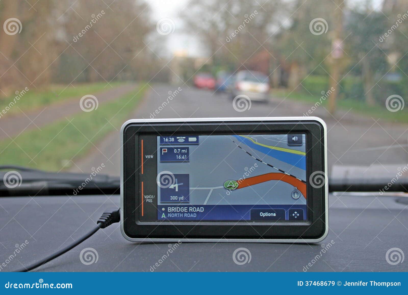 Satellite Navigation Device Stock Image - Image of global, navigation ...