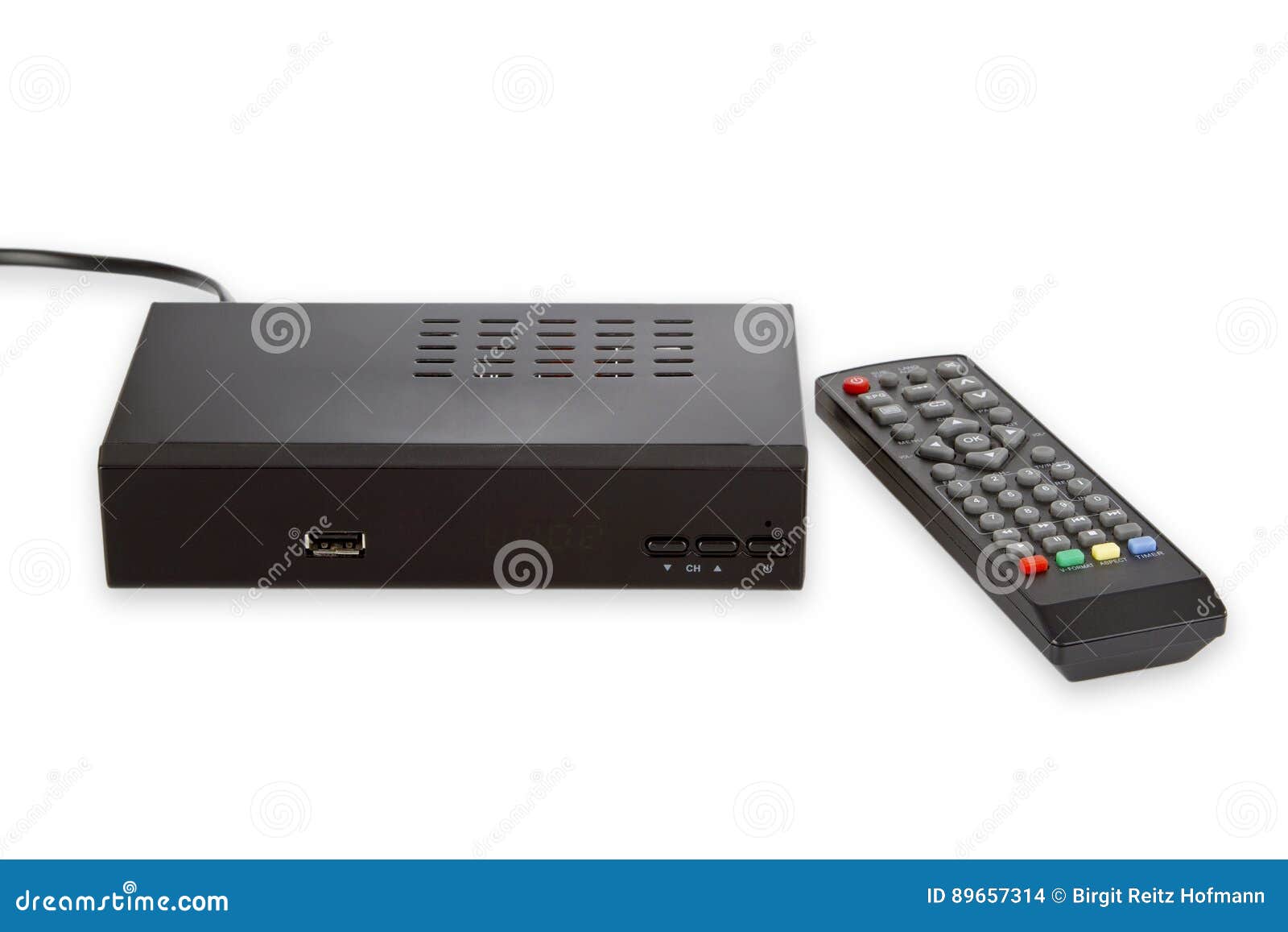 Satellite Receiver On Building Stock Photo | CartoonDealer.com #19954842