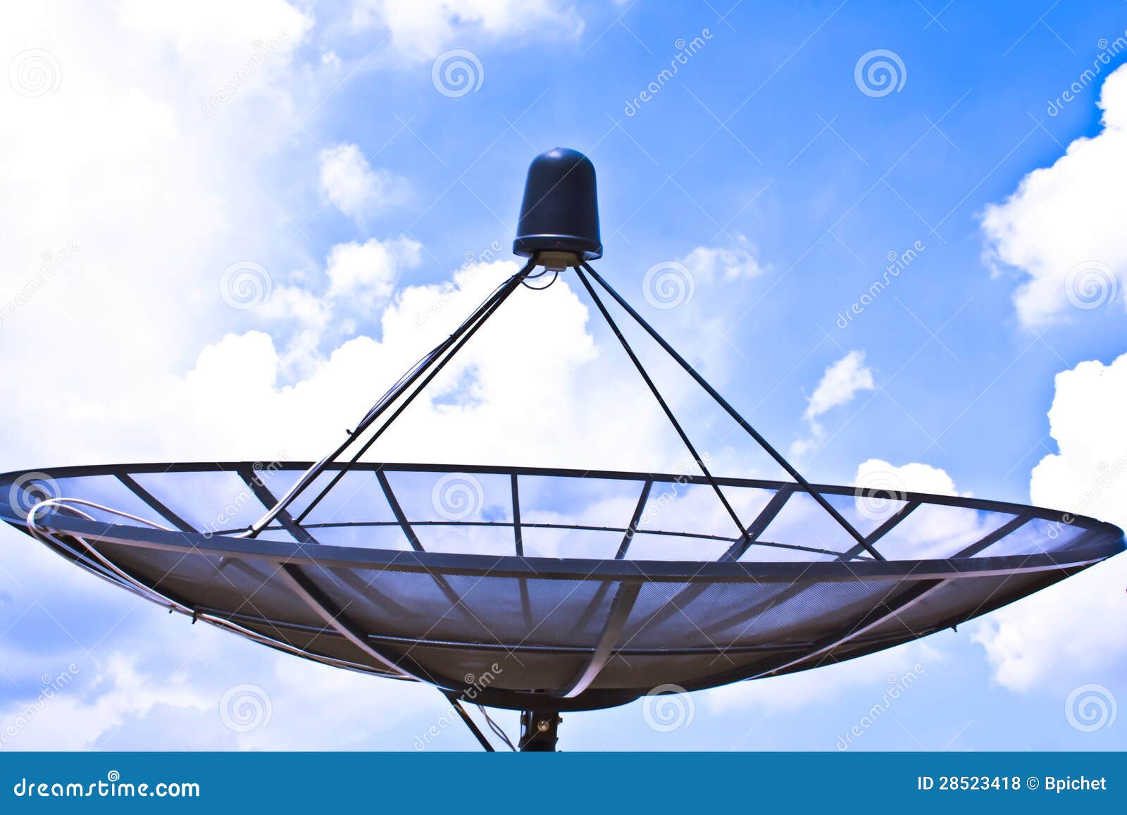 Satellite Signals and Messages. Stock Photo - Image of digital, high ...