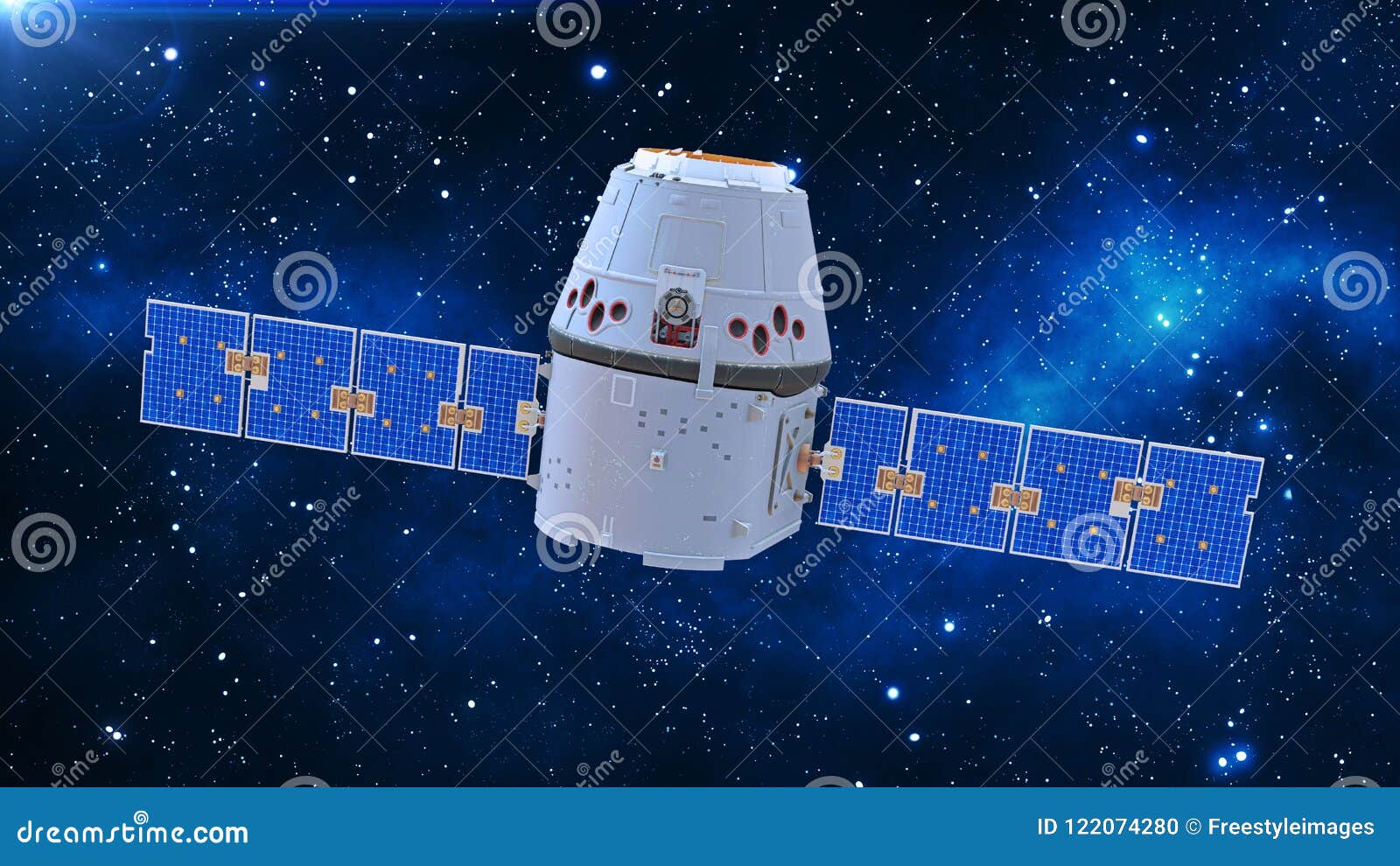 Space Communication Satellite. Geostationary Satellite. Modern ... Space Communication Satellite. Geostationary Satellite. Modern ...