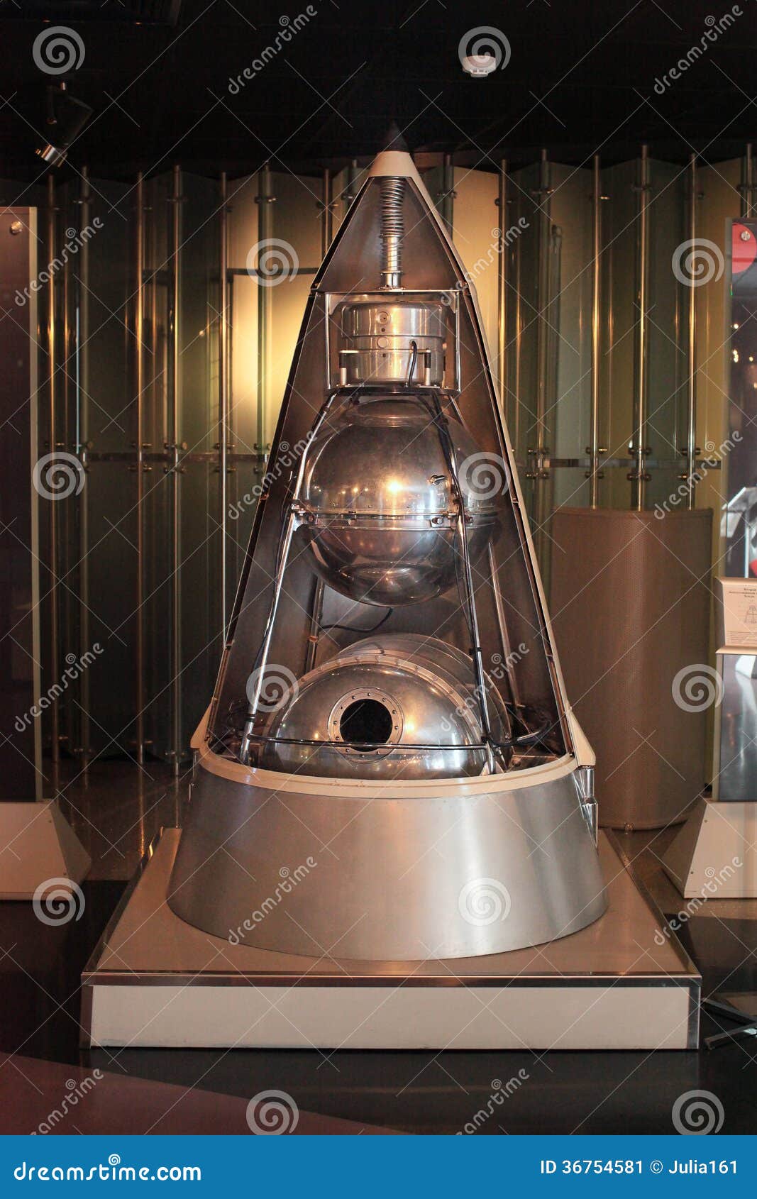 Satellite in Space Museum editorial photo. Image of science - 36754581