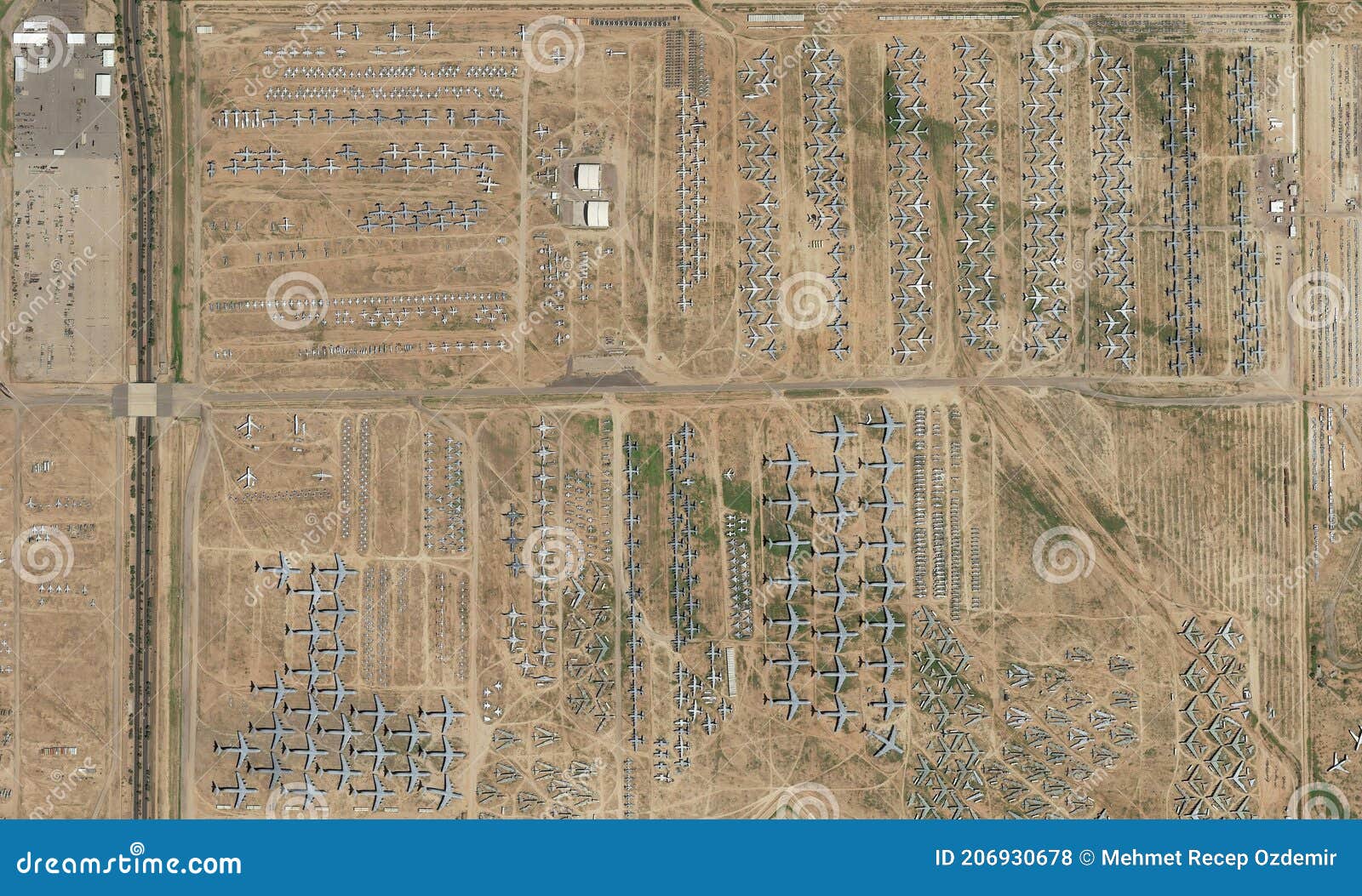 Satellite Top View Texture Over Arizona Stock Photo - Image of nature ...
