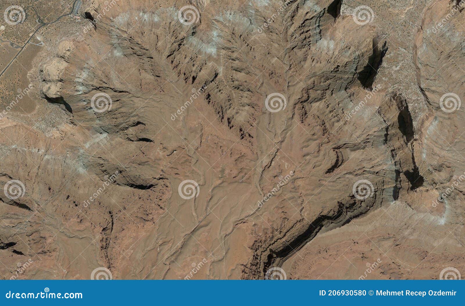 Satellite Top View Texture Over Utah Stock Photo - Image of nasa ...